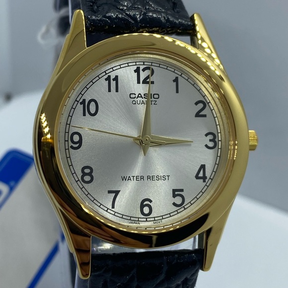 Accessories | Casio Watch In Leather Band Brand New Item New Battery ...